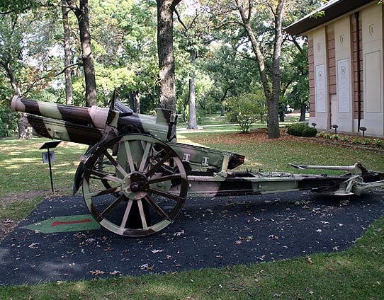 155mm French Schneider Howitzer | First Division Museum