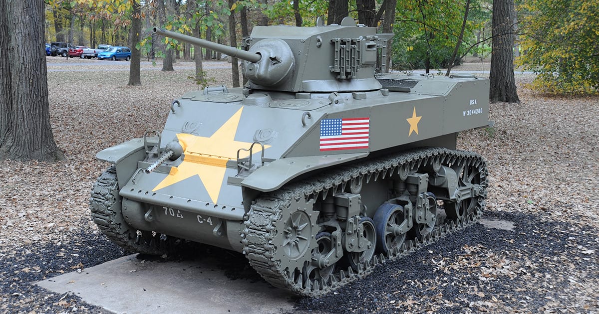 M5 Stuart Tank | First Division Museum